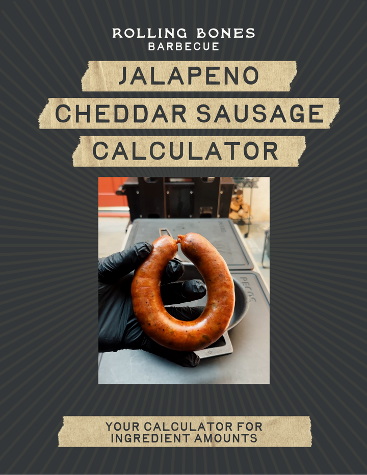 Jalapeno Cheddar Sausage Calculator – Rolling Bones Barbecue